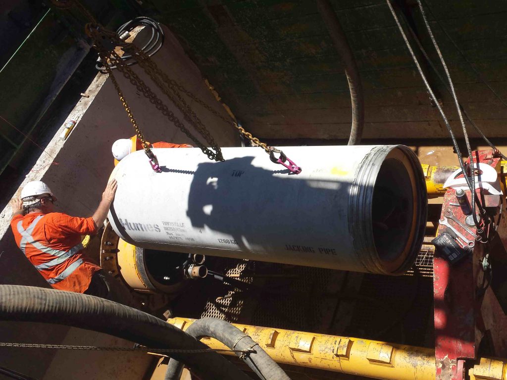 Underboring works begin on new water pipeline | LG Focus